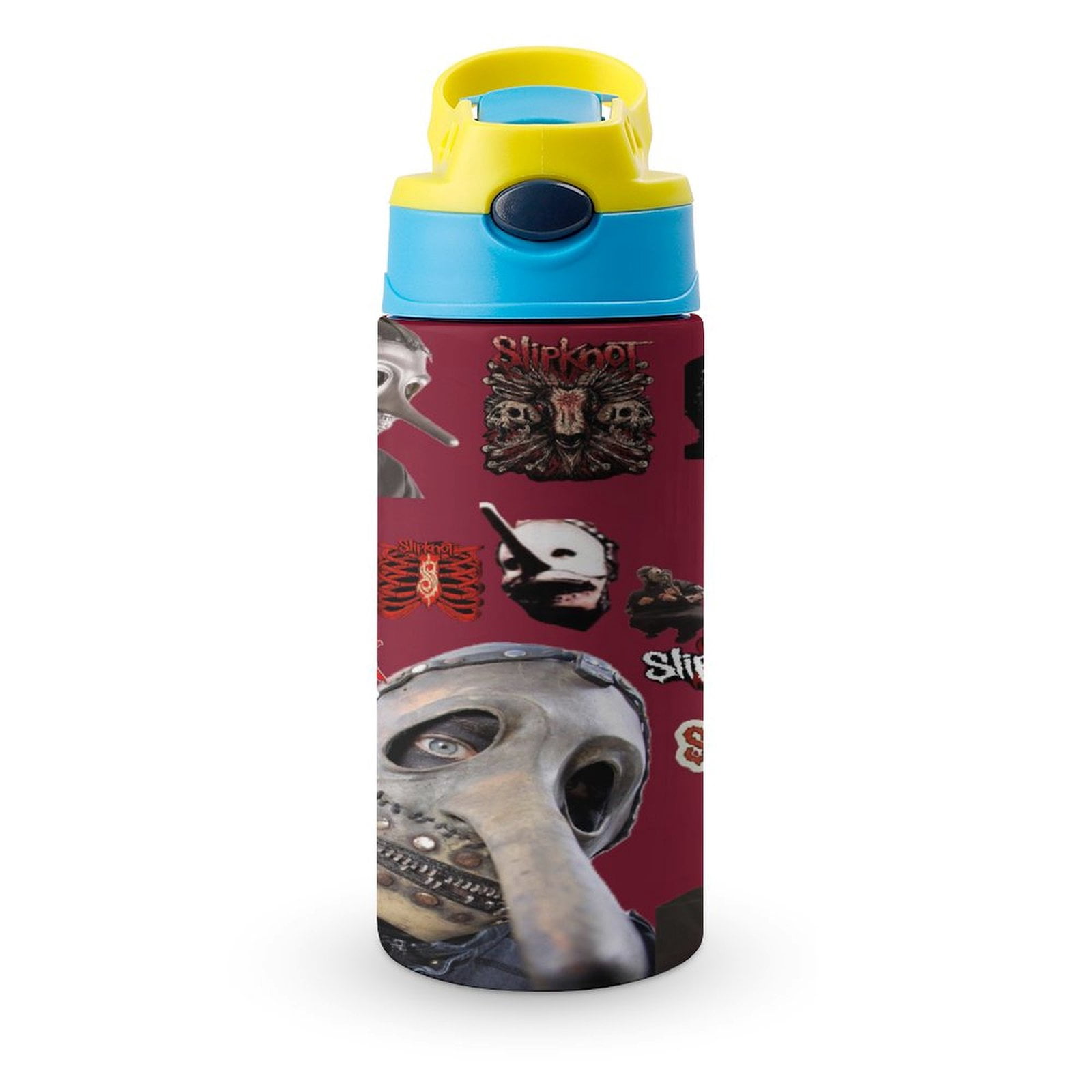 Kids Slip-Kno Water Bottle Insulated Stainless Steel Water Bottles with ...