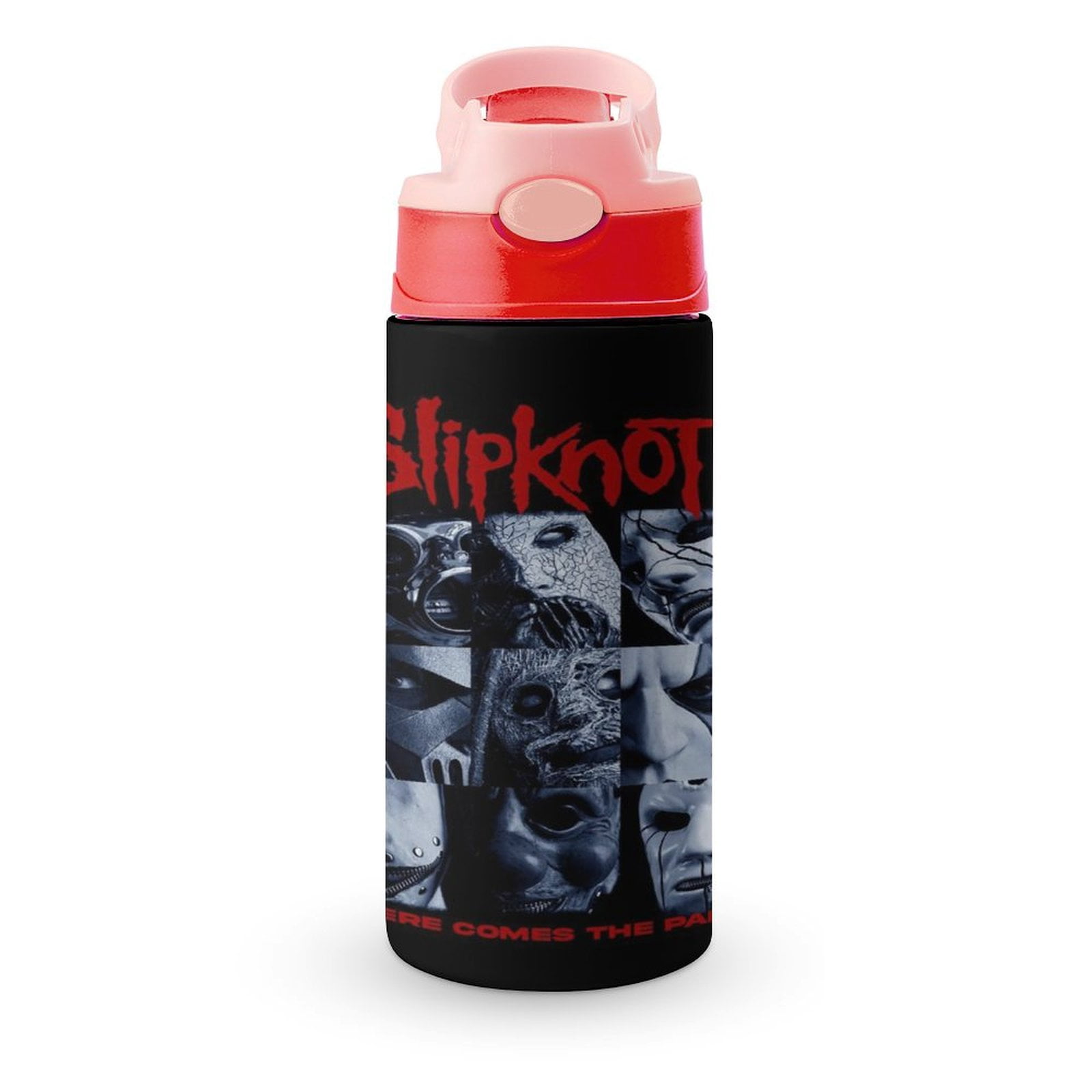 Kids Slip-Kno Water Bottle Insulated Stainless Steel Water Bottles with ...