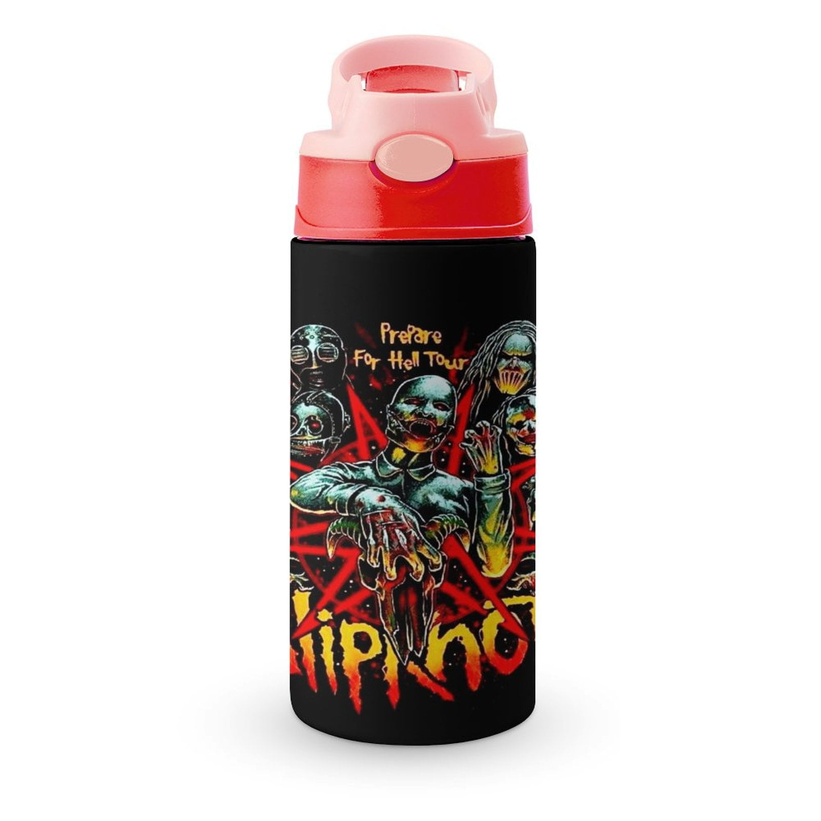 Kids Slip-Kno Water Bottle Insulated Stainless Steel Water Bottles with ...