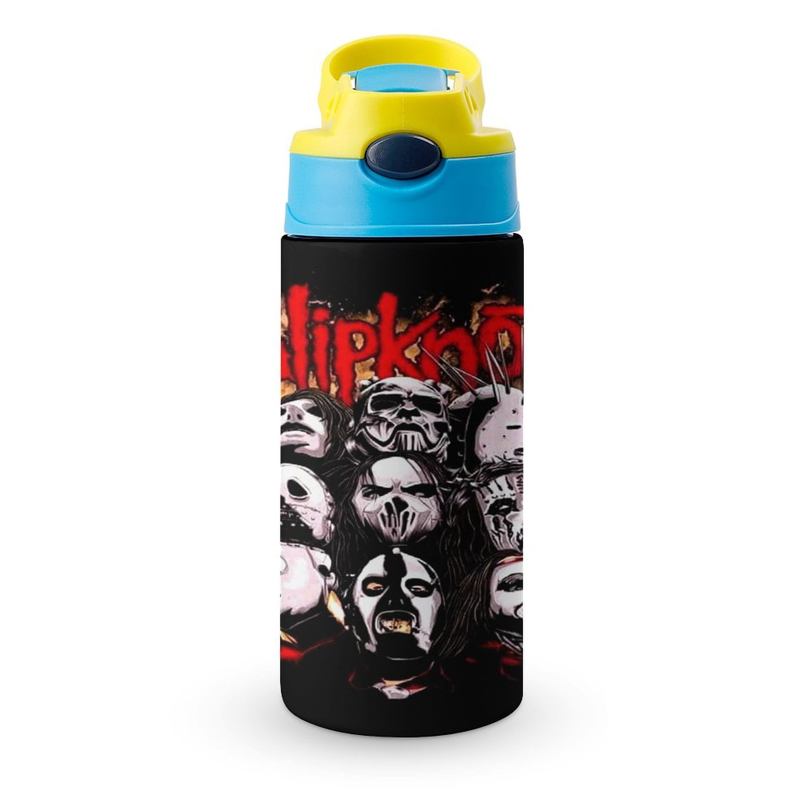 Kids Slip-Kno Water Bottle Insulated Stainless Steel Water Bottles with ...
