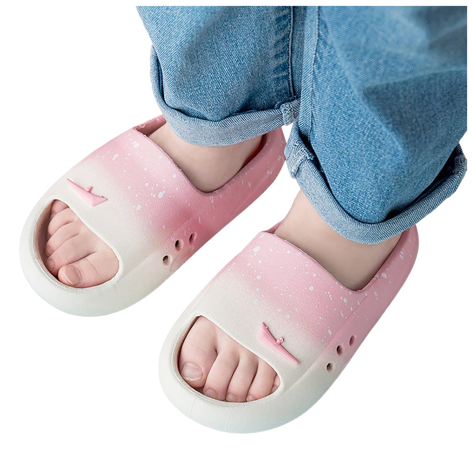 Kids Slipper Child Boys Girls Slide Sandals for Kids Flip Flops Comfy ...
