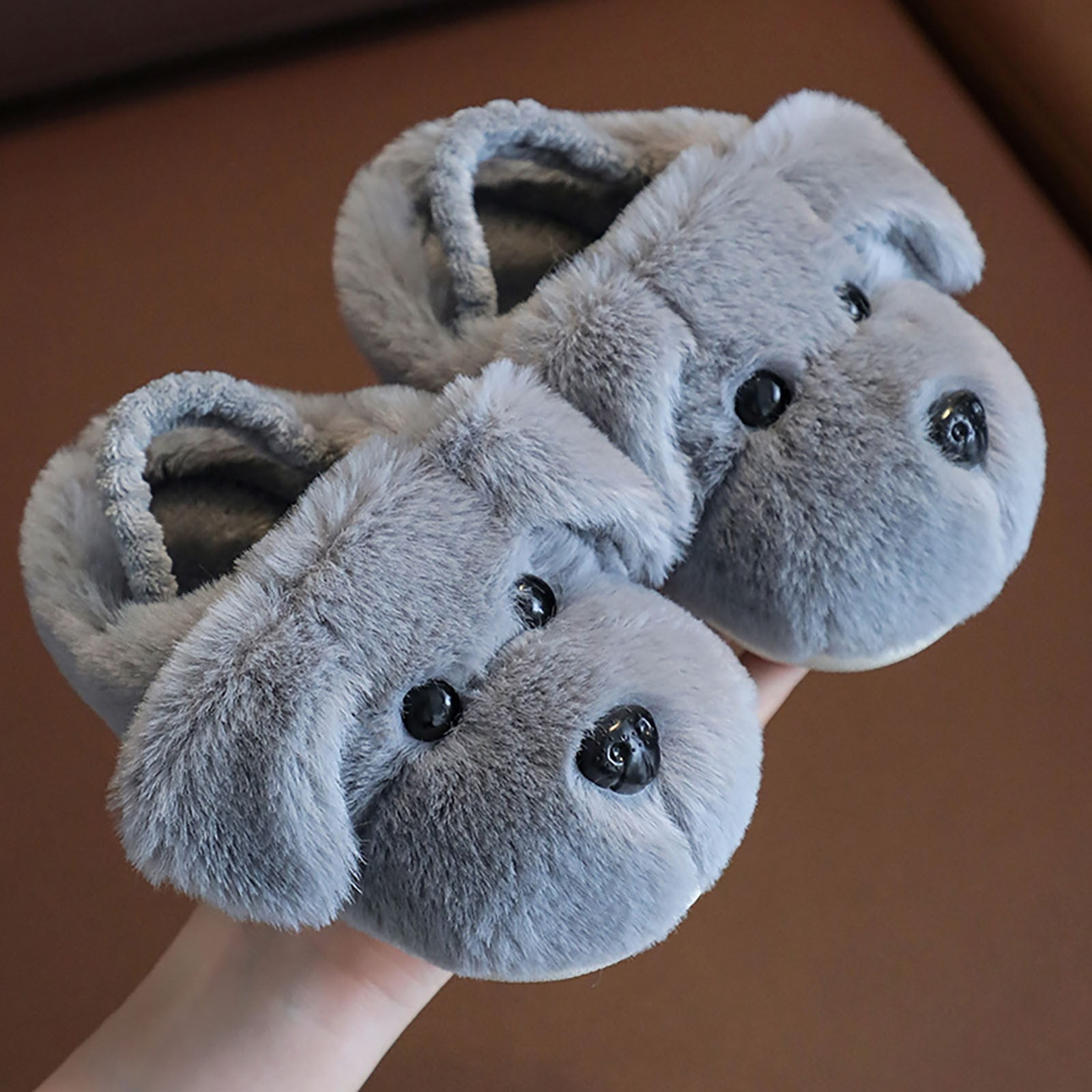 Kids Slippers 3D Animal Slippers Kids Warm Soft Comfortable Cute House ...