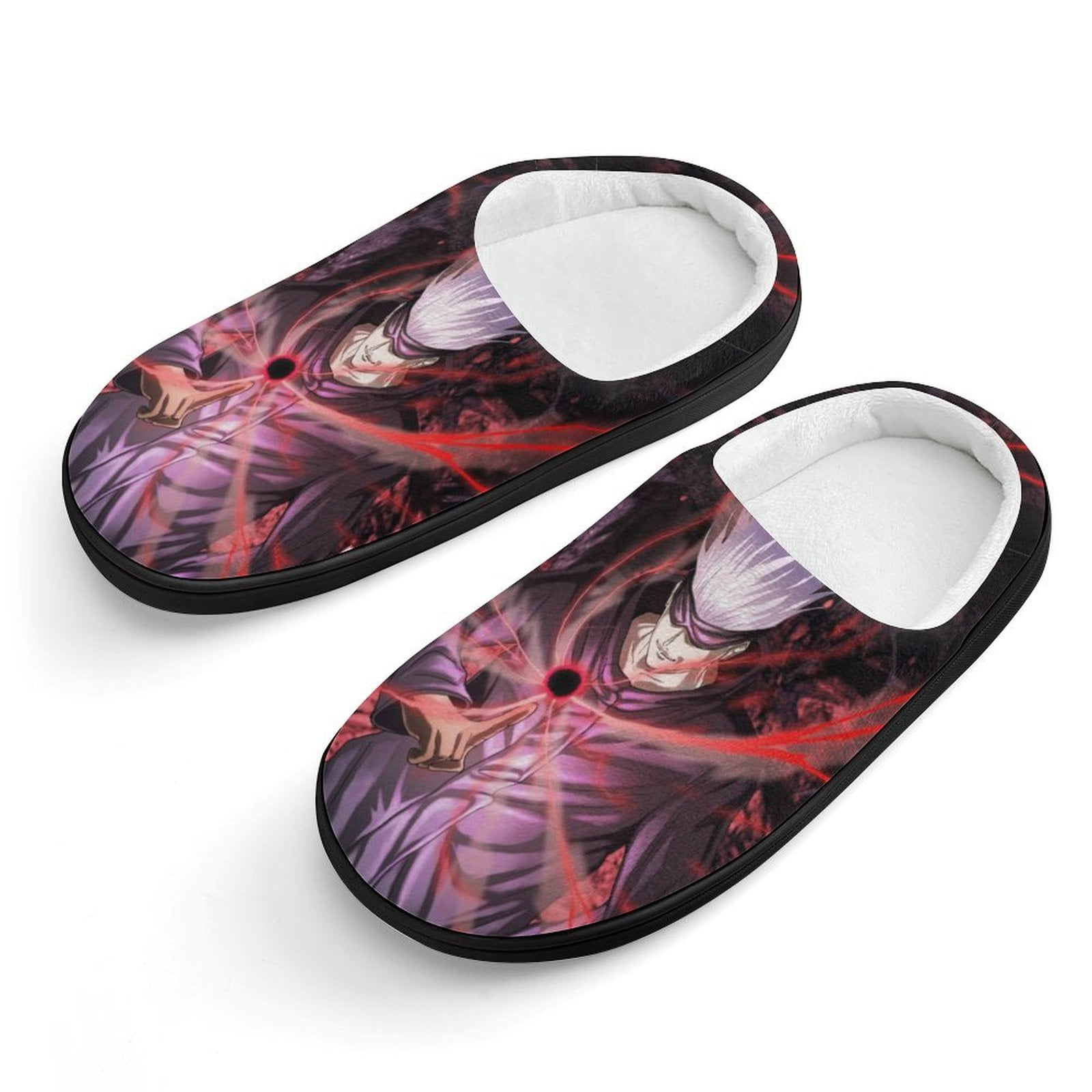 Kids Slippers Jujutsu Kaisen House Slippers Warm Soft Plush Slipper ...