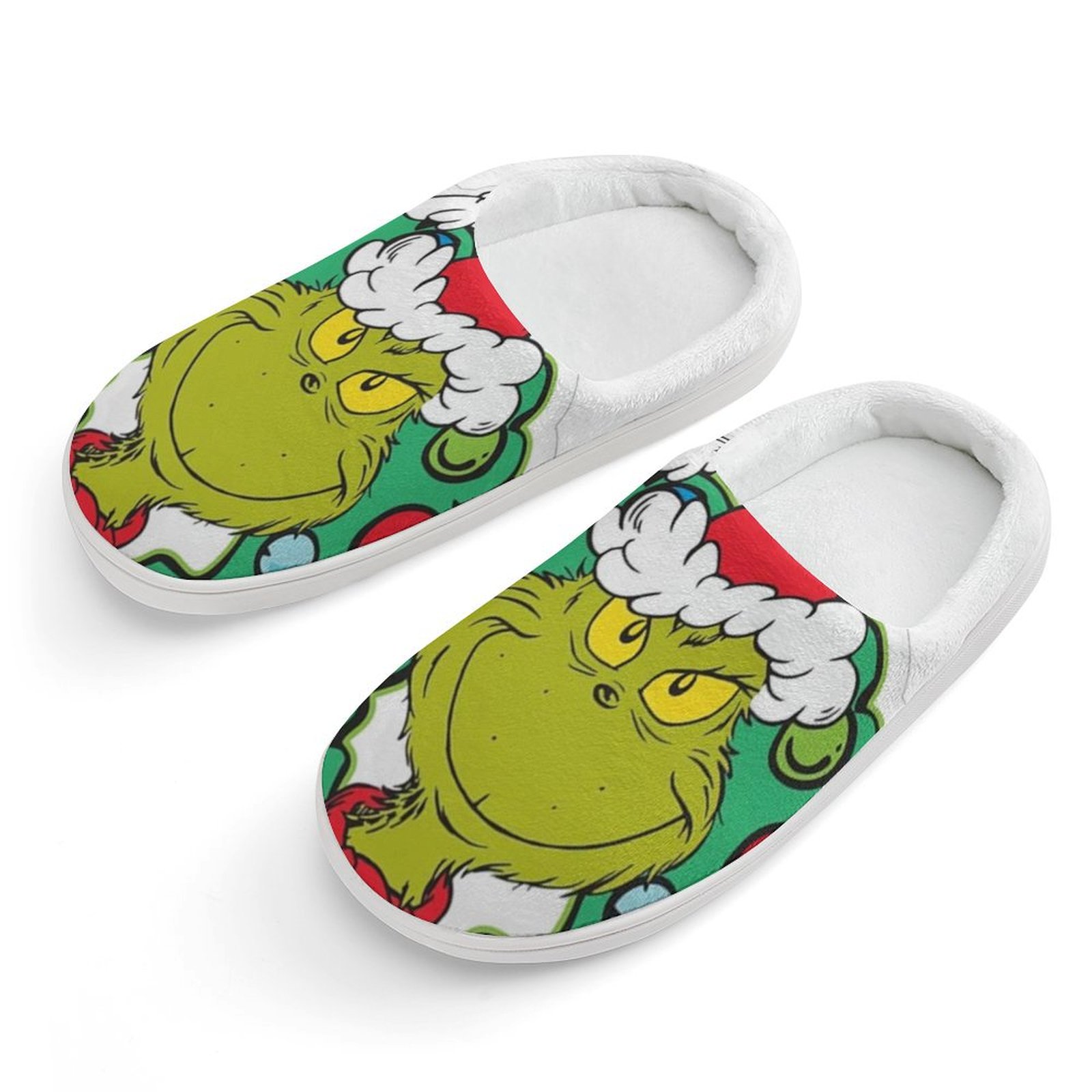 Kids Slippers Merry Christmas Grinch Slippers for Kids Girls Boys,Soft ...