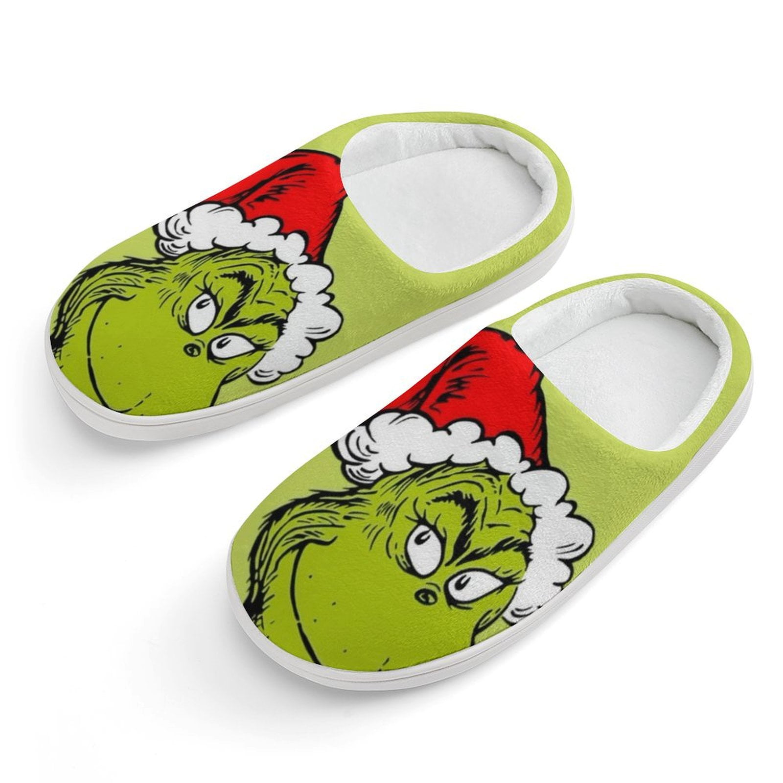 Kids Slippers Merry Christmas Grinch Slippers for Kids Girls Boys,Soft ...