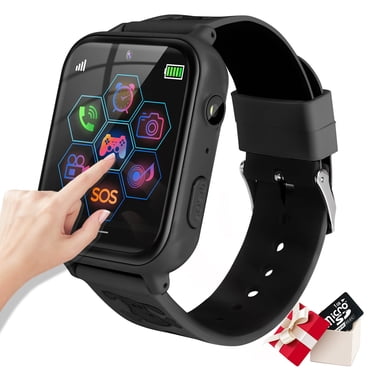 Black Children Game Smart Watch Digital Clock Music Player Flashlight ...
