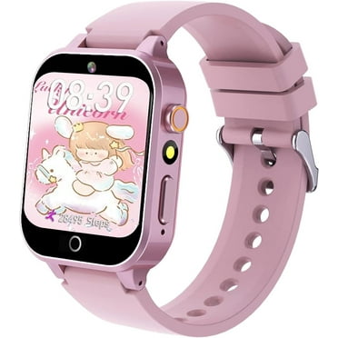Kids Game Smart Watch Gifts for Girls Age 4-12, 24 Puzzle Games HD ...