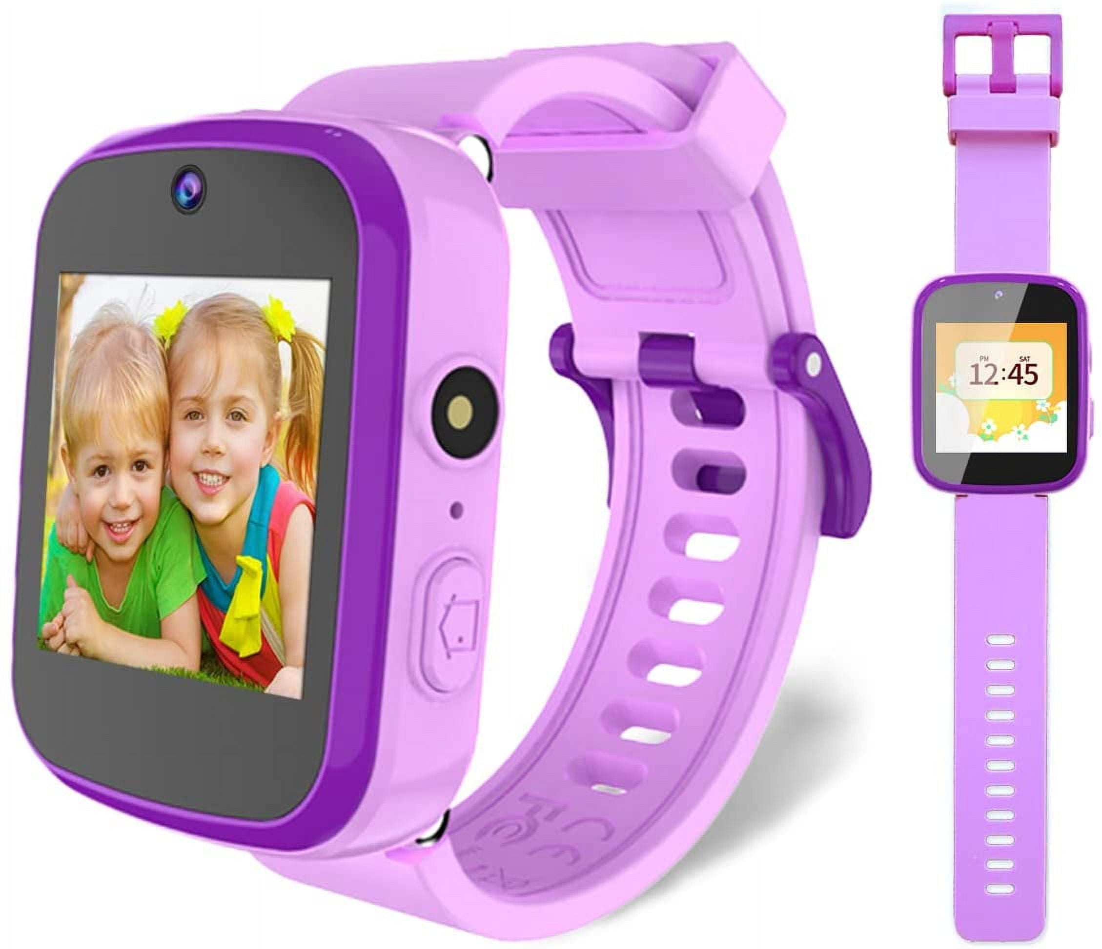 Kids Smart Watch Girls Gifts for 3-10 Year Old Girls Dual Camera Touch ...