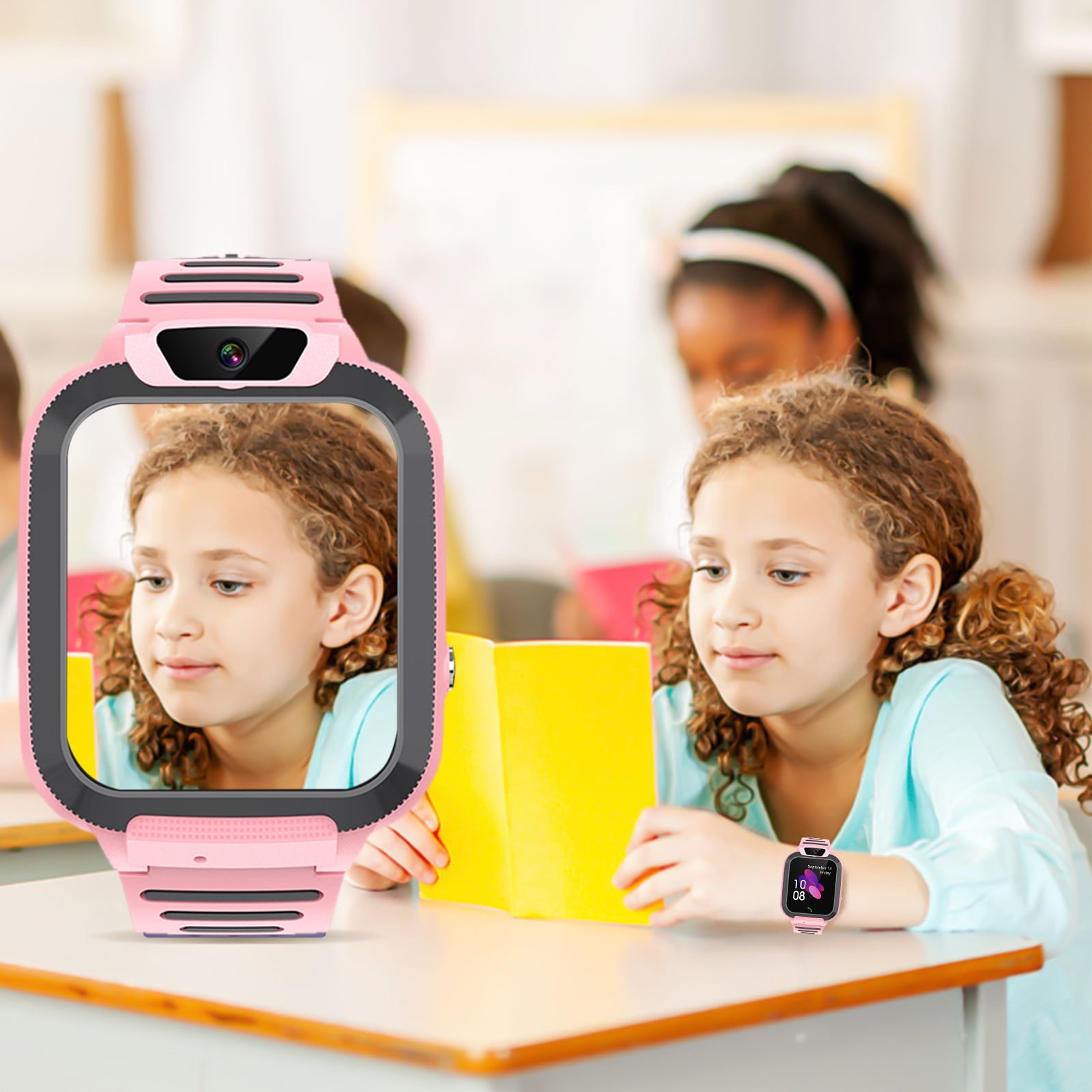 Kids Smart Watch - Smart CellWatch for Boys Girls Games Video Camera Music Player Call 12/24 ...