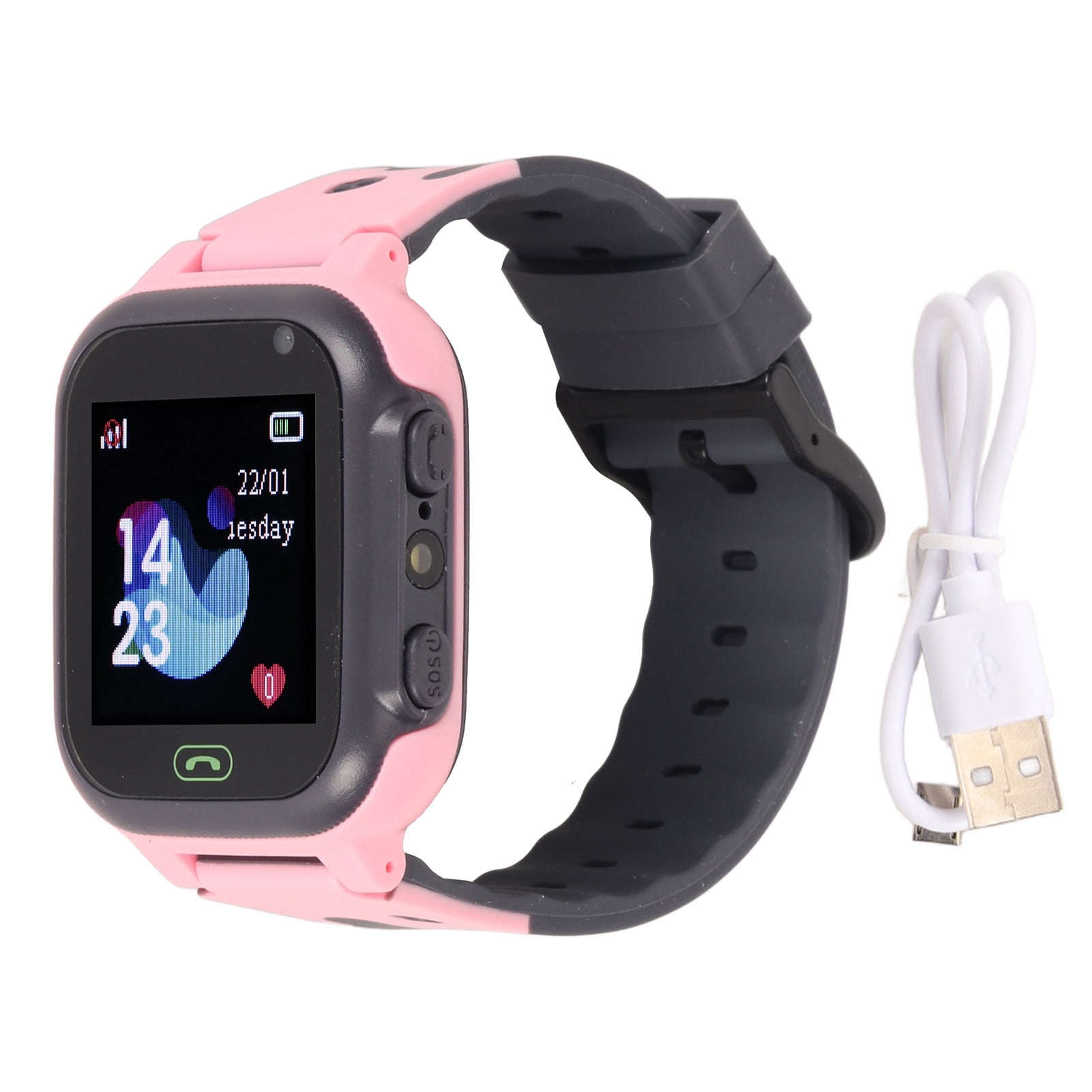 Kids Smartwatch 1.44in Color Touch Screen Children Smart Watch 2G GSM ...
