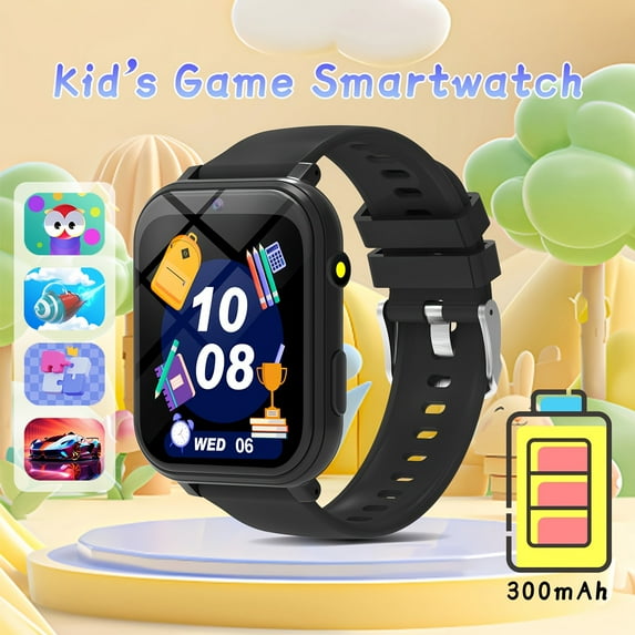Kids Smartwatch, Flashlight, Alarm, Camera, Photo Album, Built-in Games ...