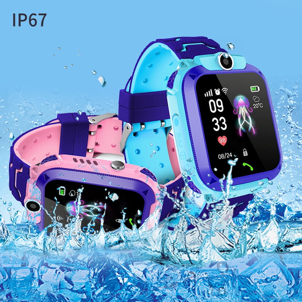 Kids Smartwatch Waterproof AGPS Tracker Anti-Lost Smart Watch Phone for ...