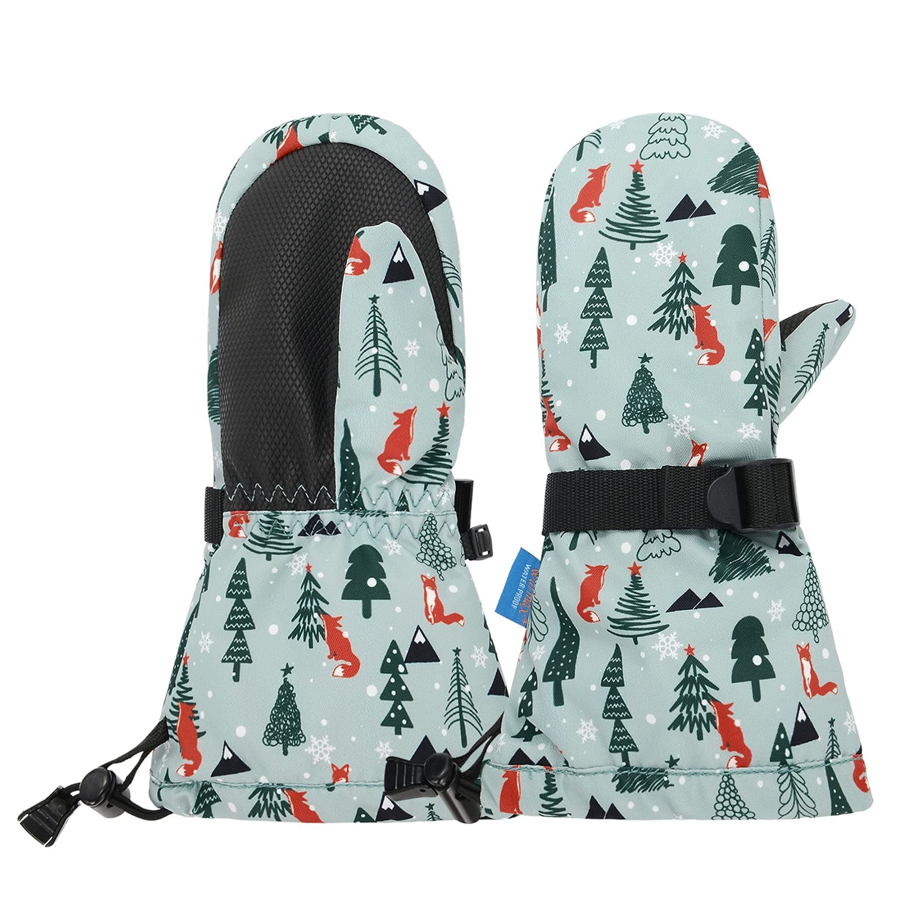 Kids Snow Mittens Waterproof Ski Gloves for Winter Ski Mittens for ...
