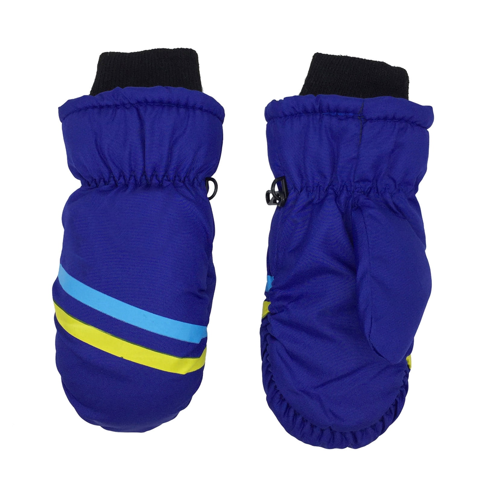 Kids Snow Mittens Waterproof Winter Ski Gloves Warm Thicken Snow Gloves ...