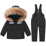 Kids Snow Suits Kids 2 Piece Snowsuit Set Waterproof Windproof Overalls ...