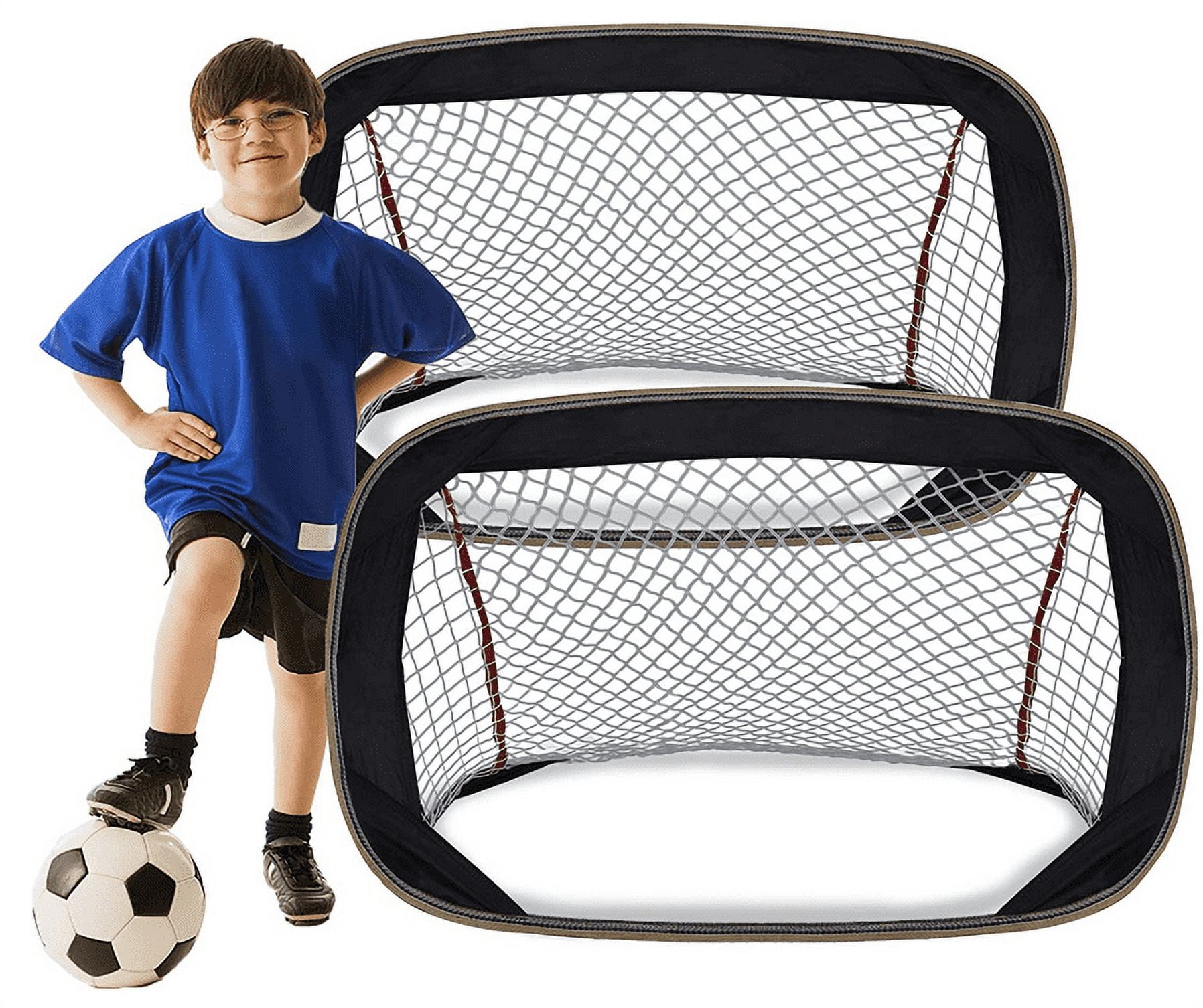 Kids Soccer Goal, Pop Up Soccer Goal Folding Soccer Net for Child ...