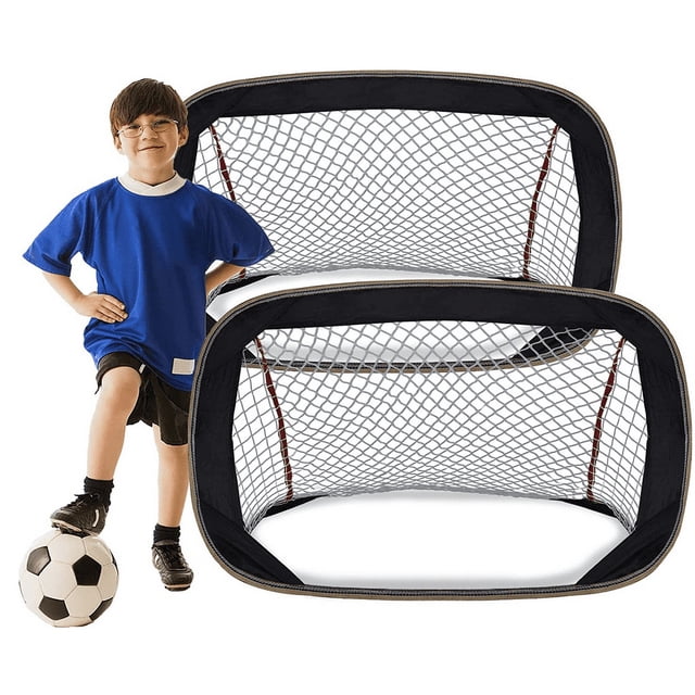 Kids Soccer Goal, Pop Up Soccer Goal Folding Soccer Net for Child ...