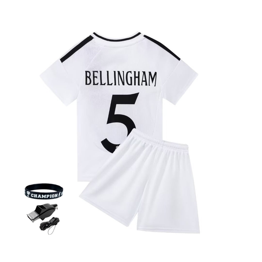 Kids Soccer Jersey 2024-25 Boys Football Uniforms For Fan Shirt Short ...