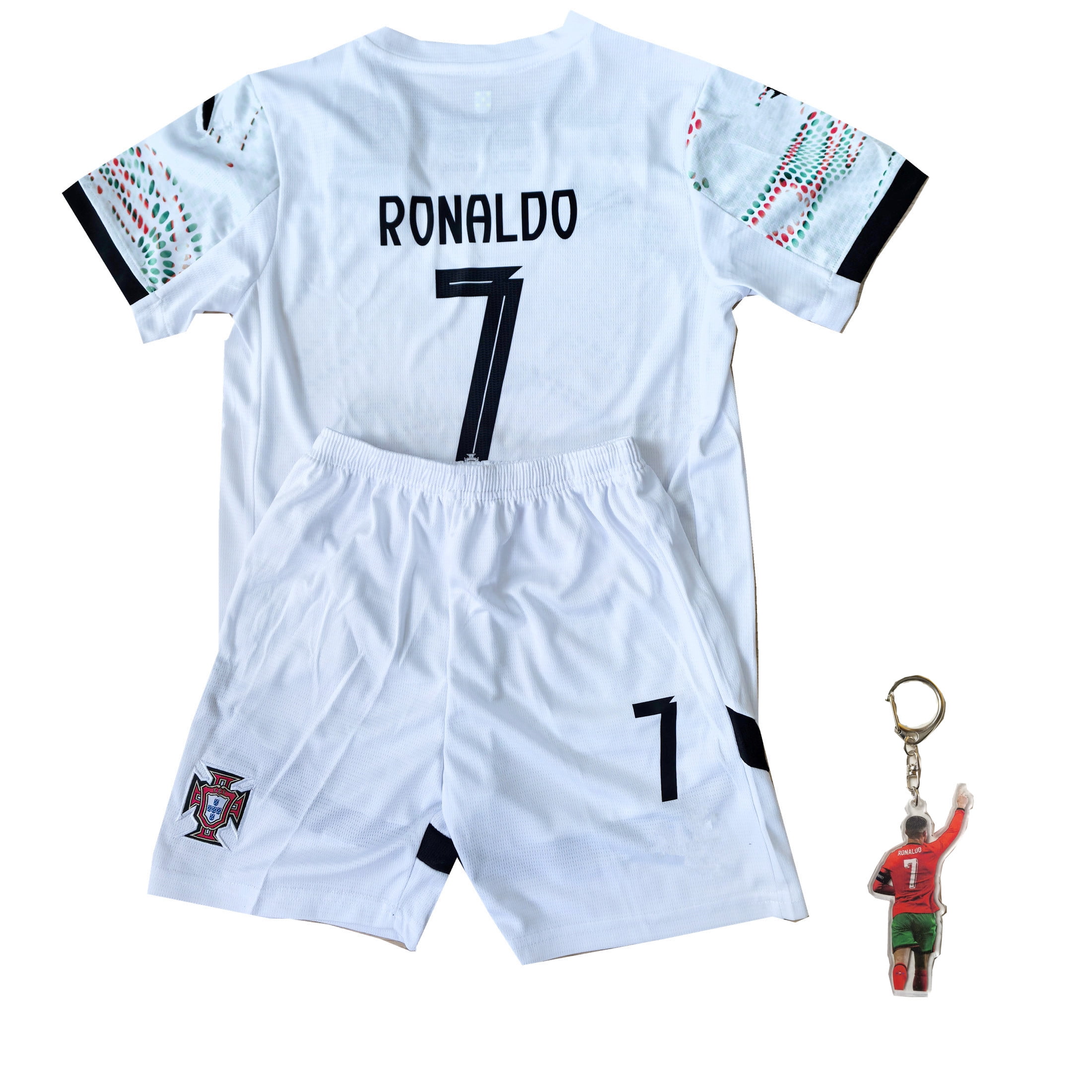 Kids Soccer Jersey 2025-26 Boys Football Uniforms For No.7 RONALDO Fan ...