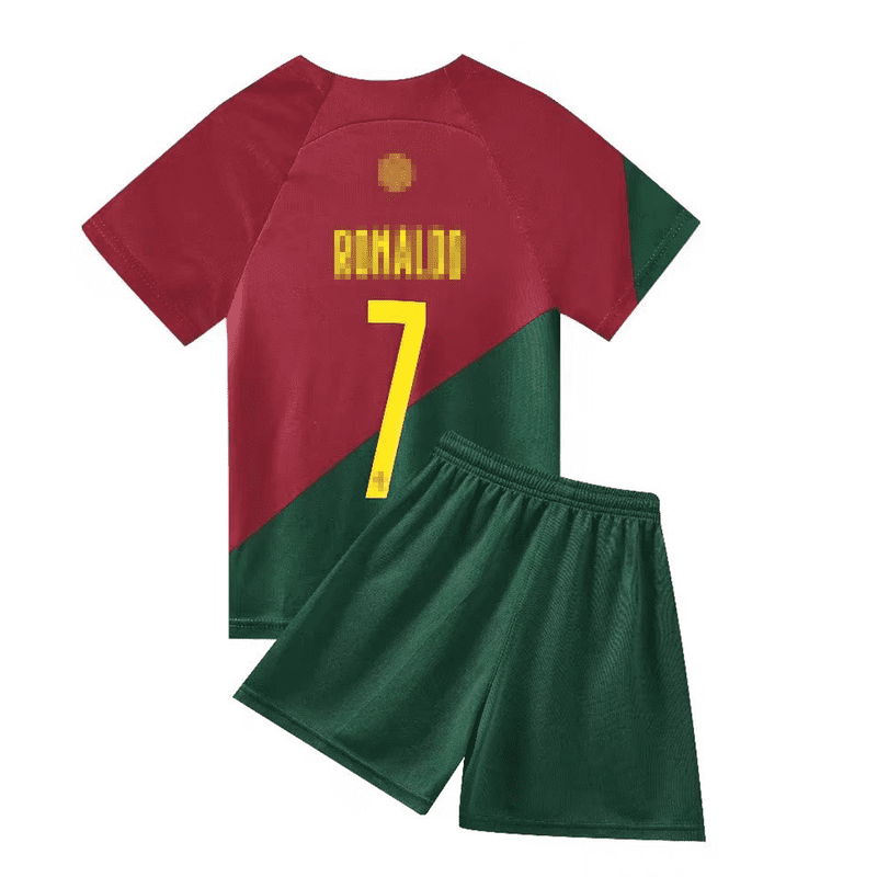 Kids Soccer Jersey for Boys Girls, 2 Piece Set T-shirts Shorts Boys ...