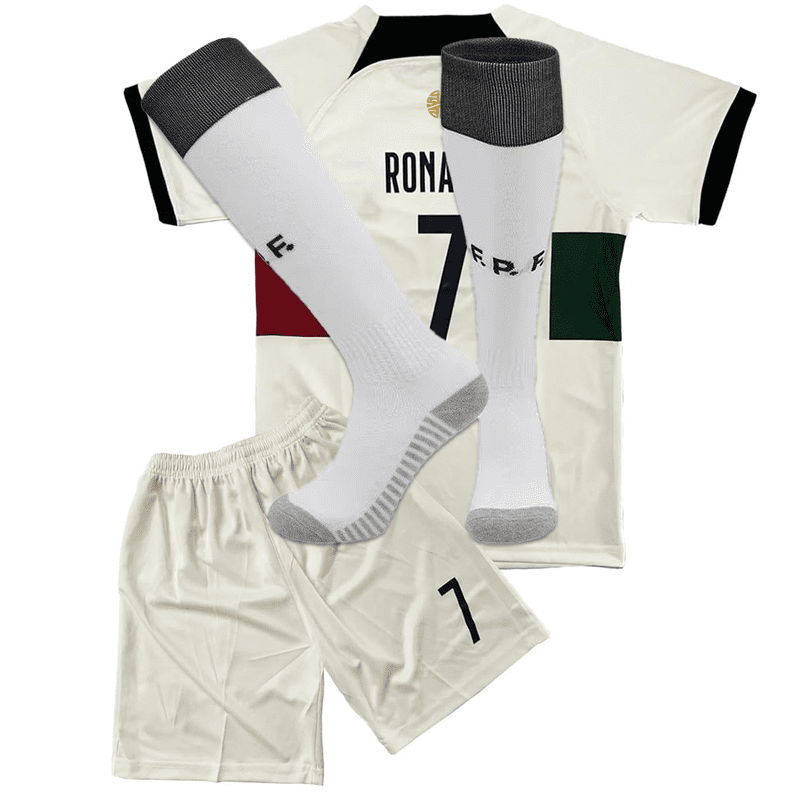 Kids Soccer Jersey for Boys Girls, 3 Piece Set T-shirts Shorts Socks ...