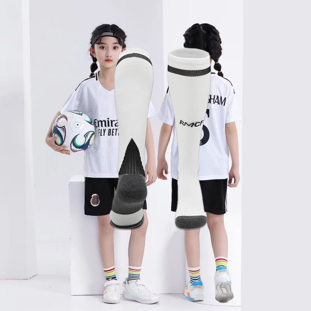 Kids Soccer Jersey for Boys Girls, 3 Piece Set T-shirts Shorts Socks ...