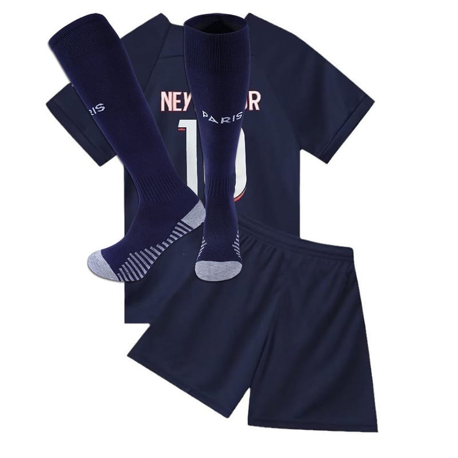 Kids Soccer Jersey for Boys Girls, 3 Piece Set T-shirts Shorts Socks ...