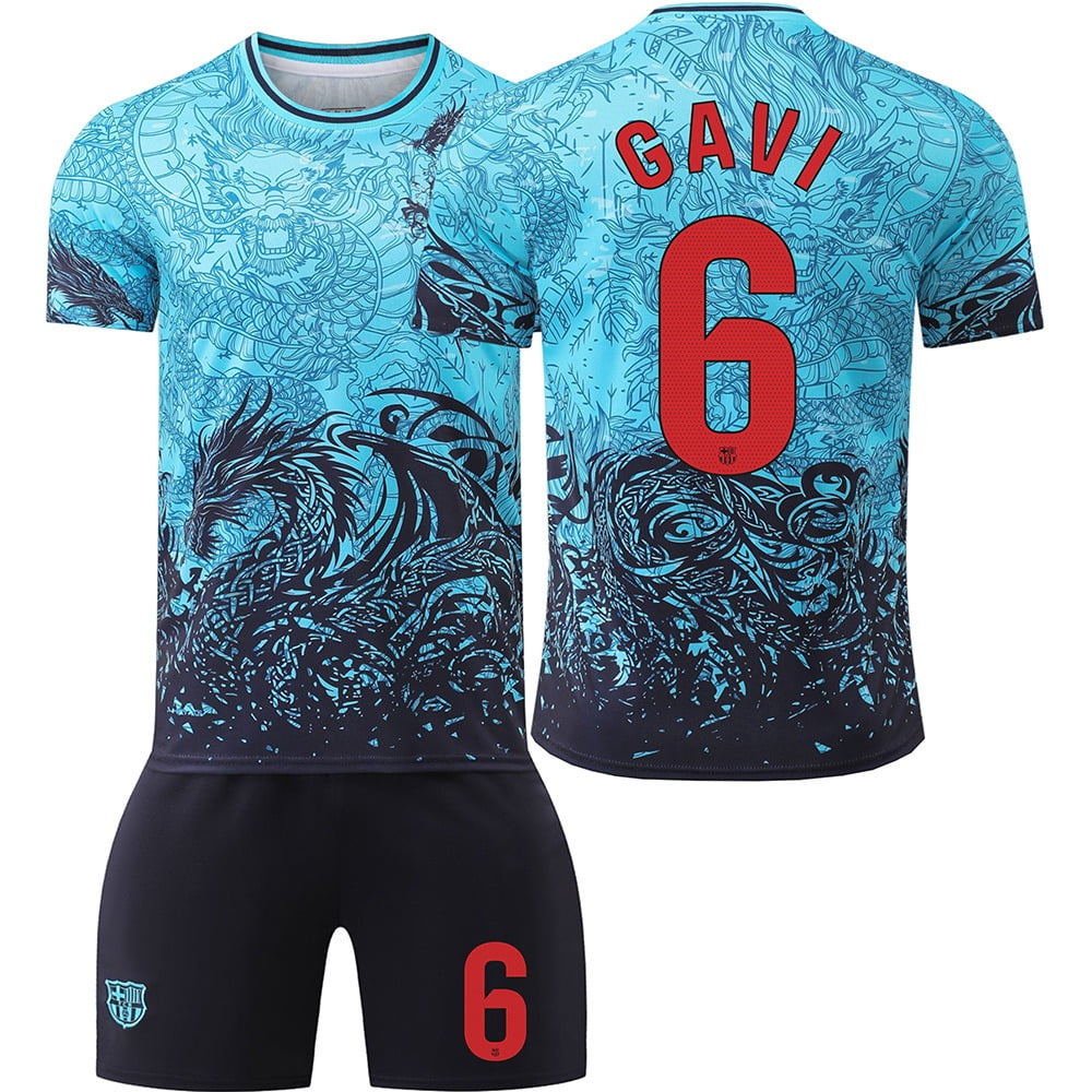 Kids Soccer Jersey For Boys Football Uniforms GA_VI5 Fan Shirt Short ...