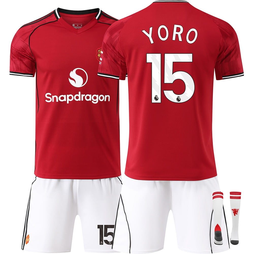 Kids Soccer Jersey For Boys Football Uniforms YOR_O17 Fan Shirt Short ...