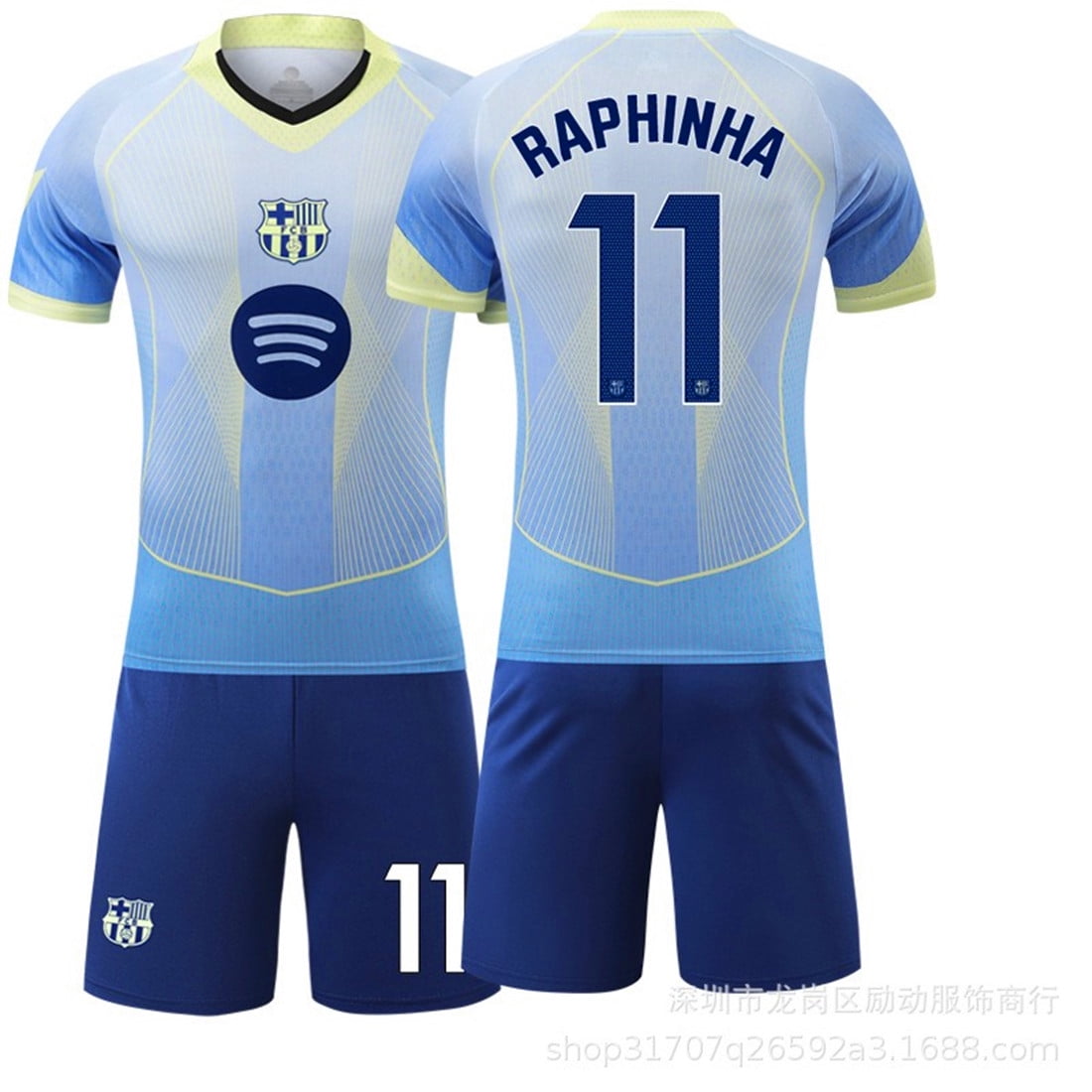 Kids Soccer Jersey For Boys Girls 3-15 | Youth Football Shirt For RAPH ...