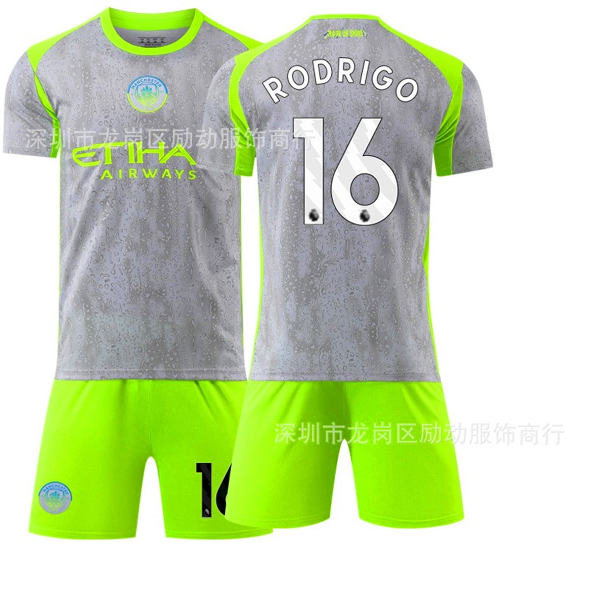 Kids Soccer Jersey NEW Boys Football Uniforms For ROD_RIGO Fan Shirt ...