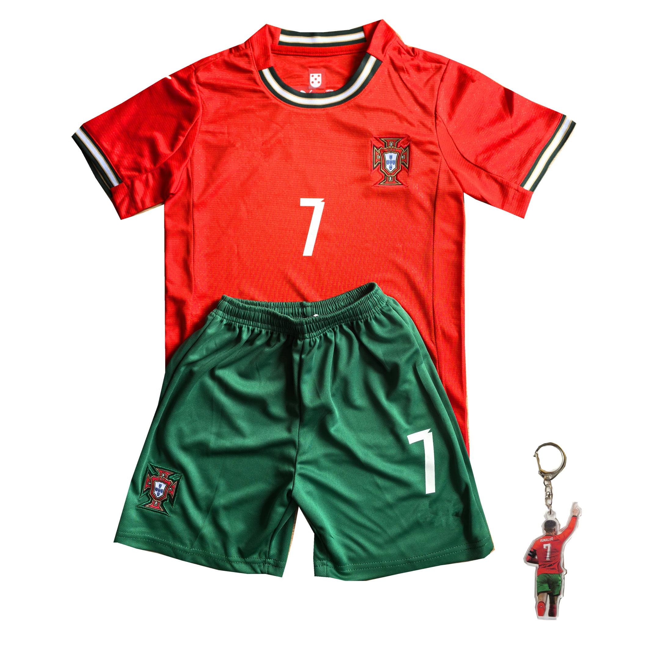 Kids Soccer Jersey Set For Ro_naldo Fan Inspired Designs Youths ...