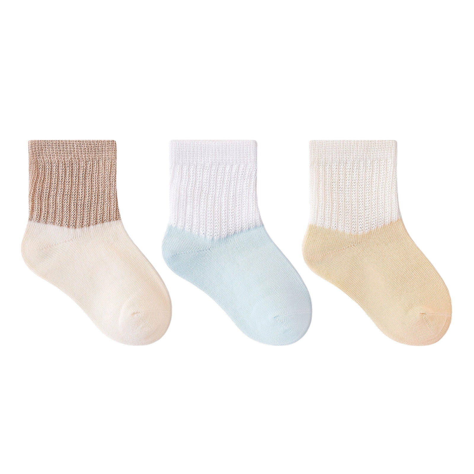 Kids Socks for Boys Girls Toddler 1 5 Years Mid Crew Athletic Socks for ...