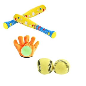 Toddler Bat and Ball Sets for Kids Ages 3-8 in Bright Colors
