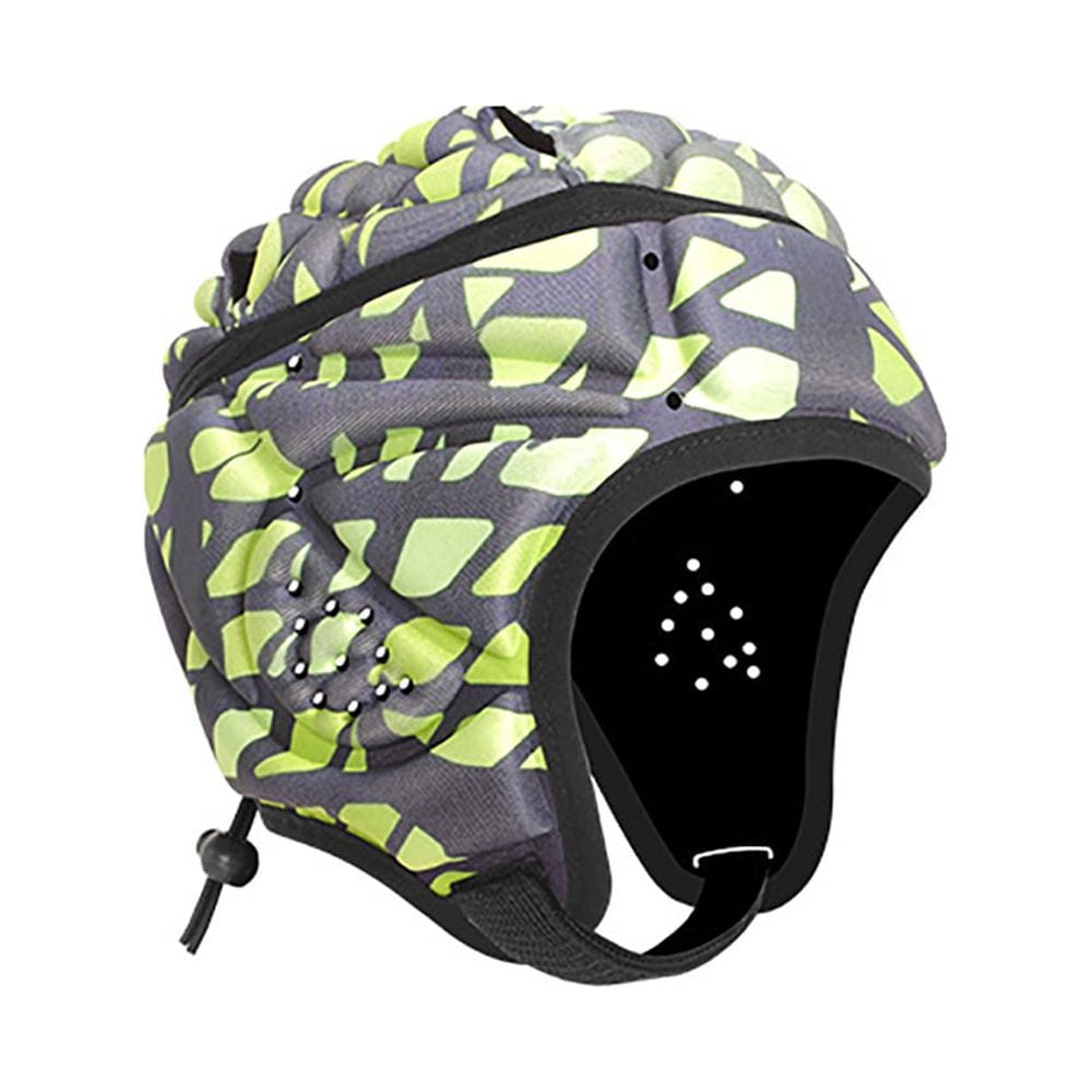 Kids Soft Shell Football Helmet Scrum Cap 7v7 Rugby Helmet Foam Cotton ...
