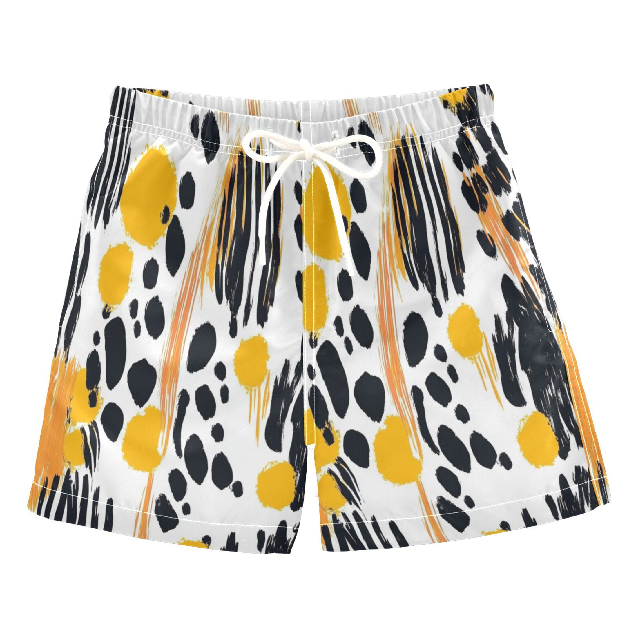 Kids' Soft & Stylish Beach Shorts 100% Quick-Dry Polyester Boys' Swim ...