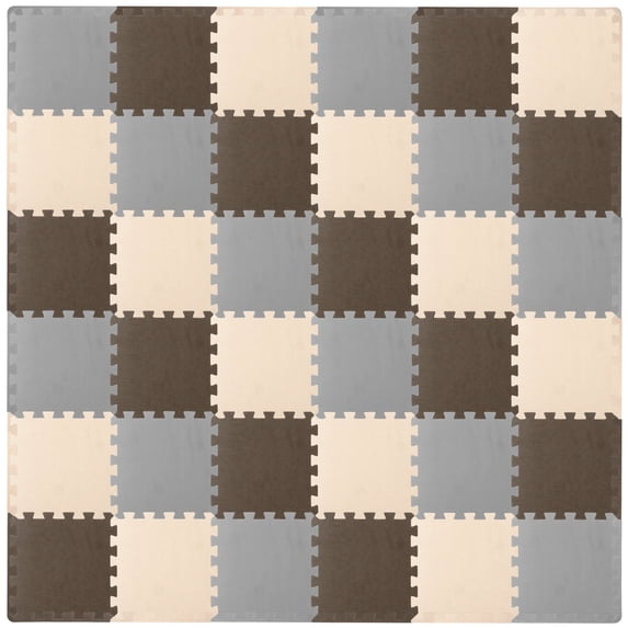 ProSource, Kids Foam Puzzle Play Mat, 36 Tiles, Multi-Color - Walmart.com