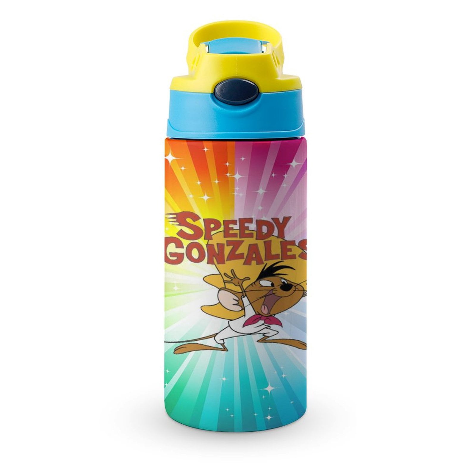Kids Speedy Gon-Zale Water Bottle with Straw Lid Vacuum Insulated ...