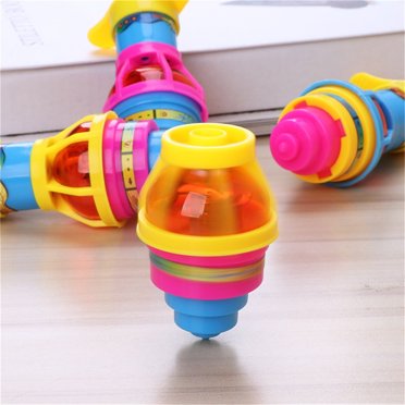 LNKOO Spinning Top with Lights & Music Light Up Peg Tops LED Spin Toys ...