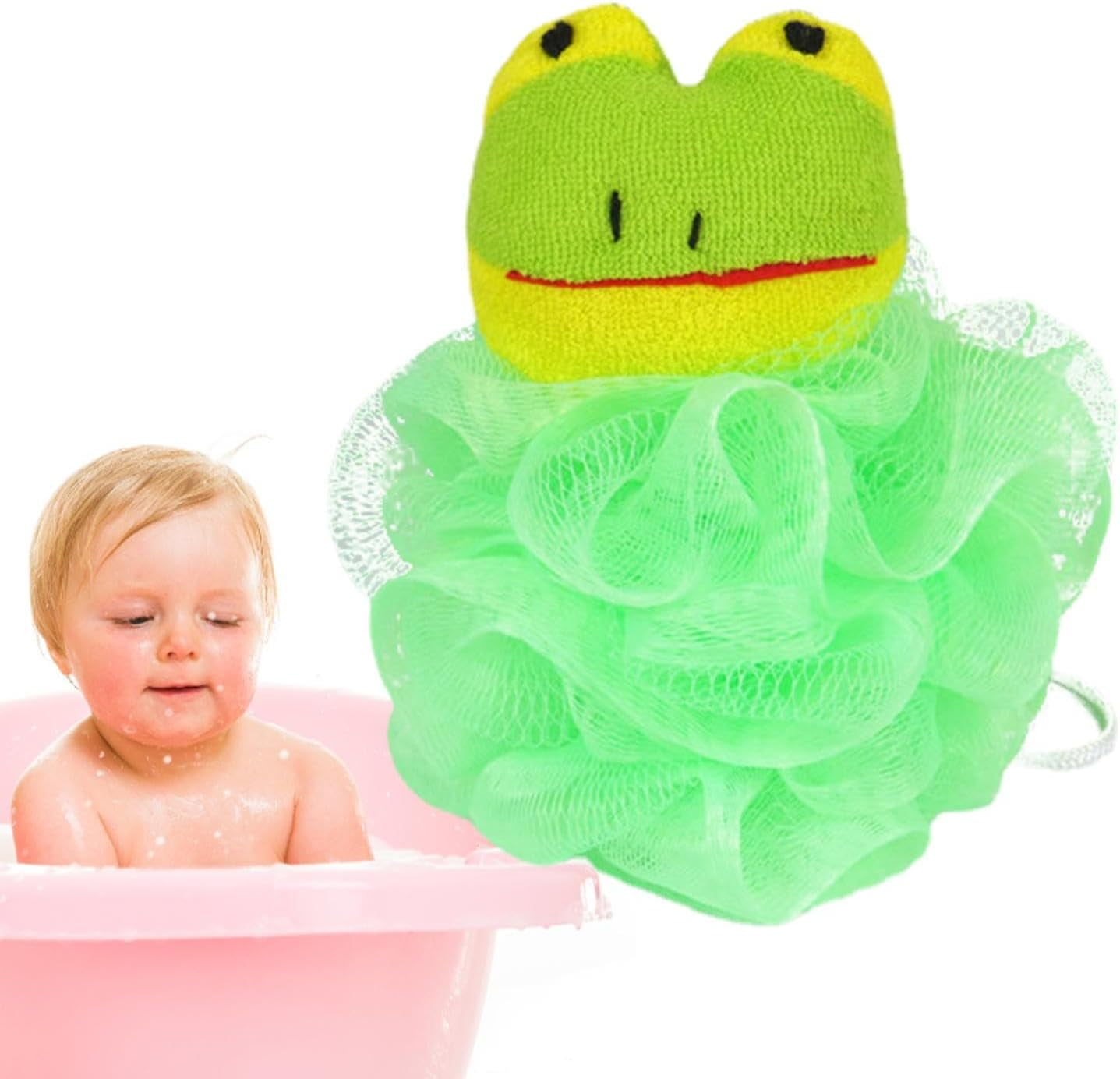 Kids Sponges for Bathing | Cartoon Cute Body Sponges for Shower | Mesh ...