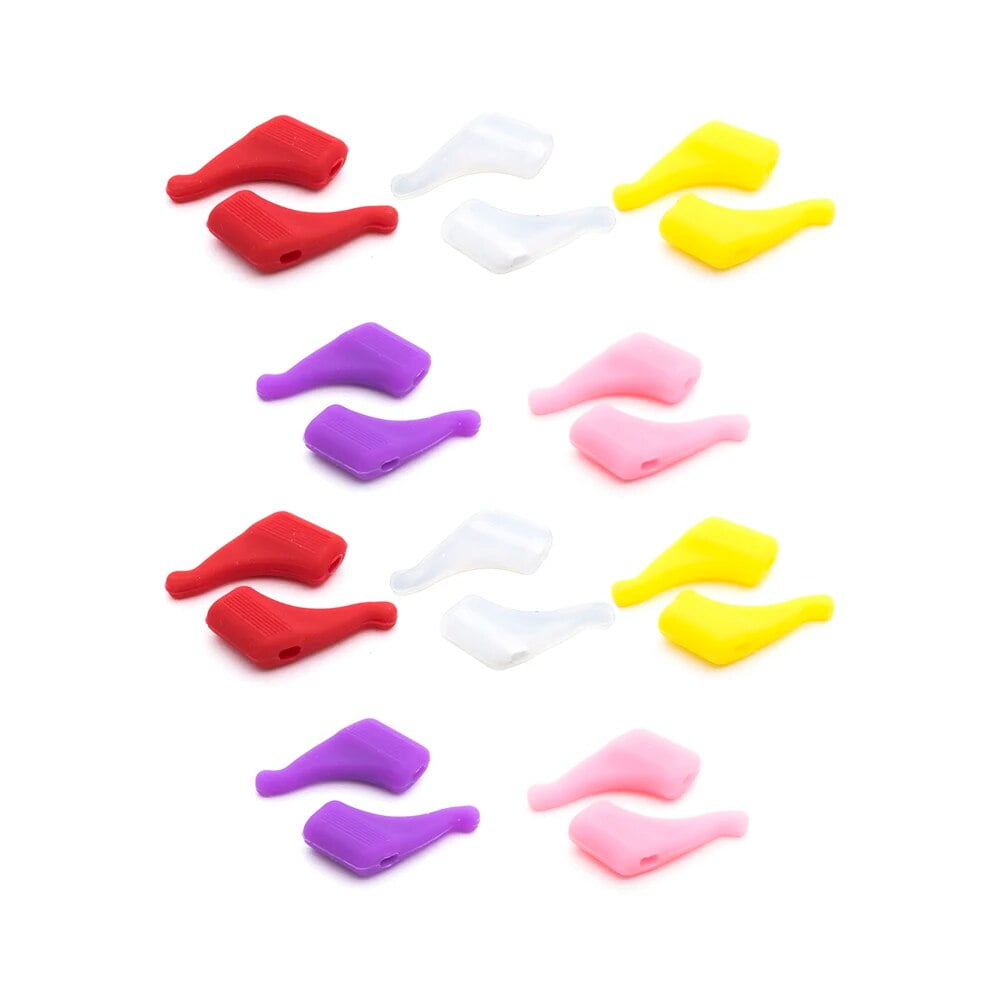 Kids Sports Glasses Silicone Small Size Ear Locks Grips Hooks Anti-Slip ...