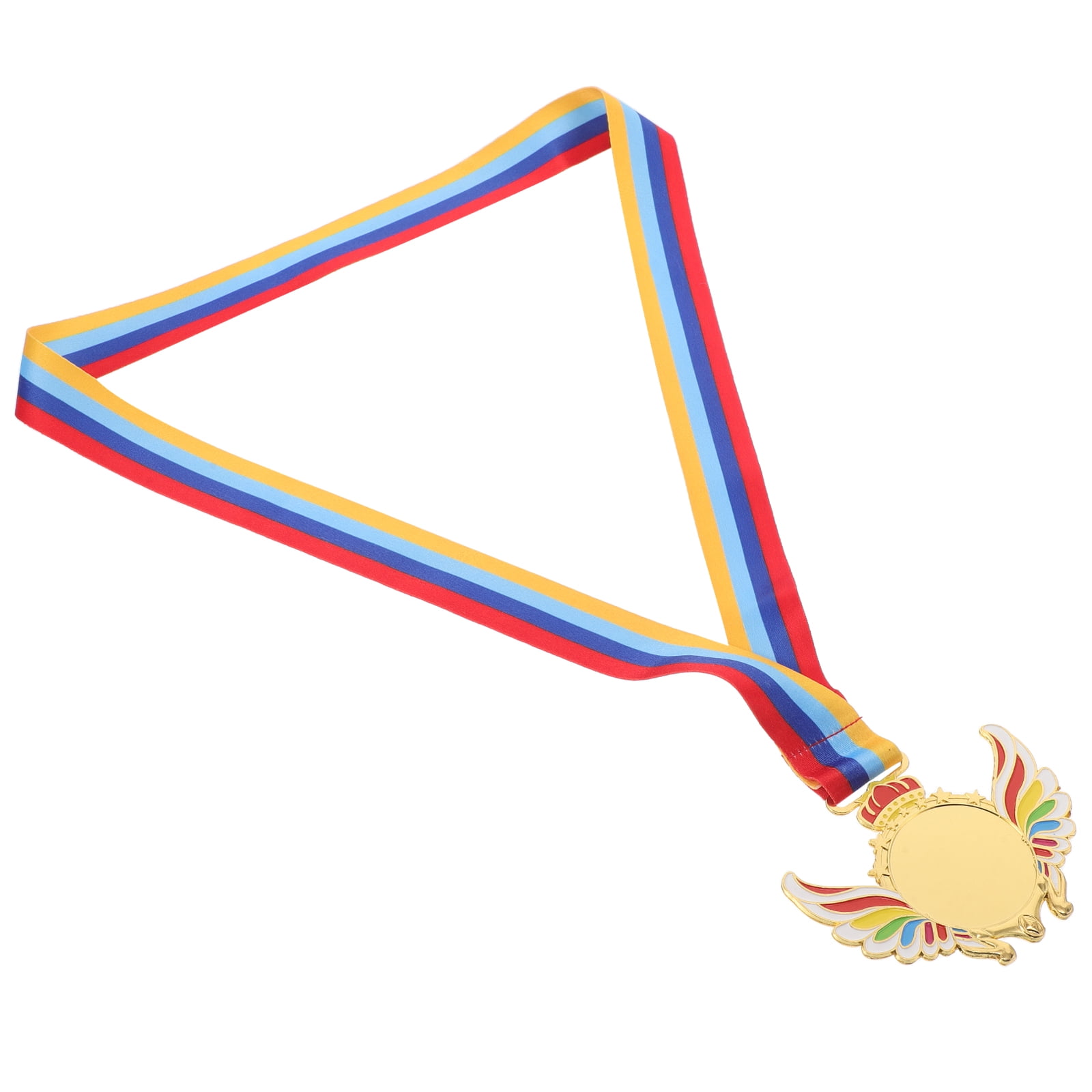 Kids Sports Medal Sports Award With Neck Ribbon For School Sports ...