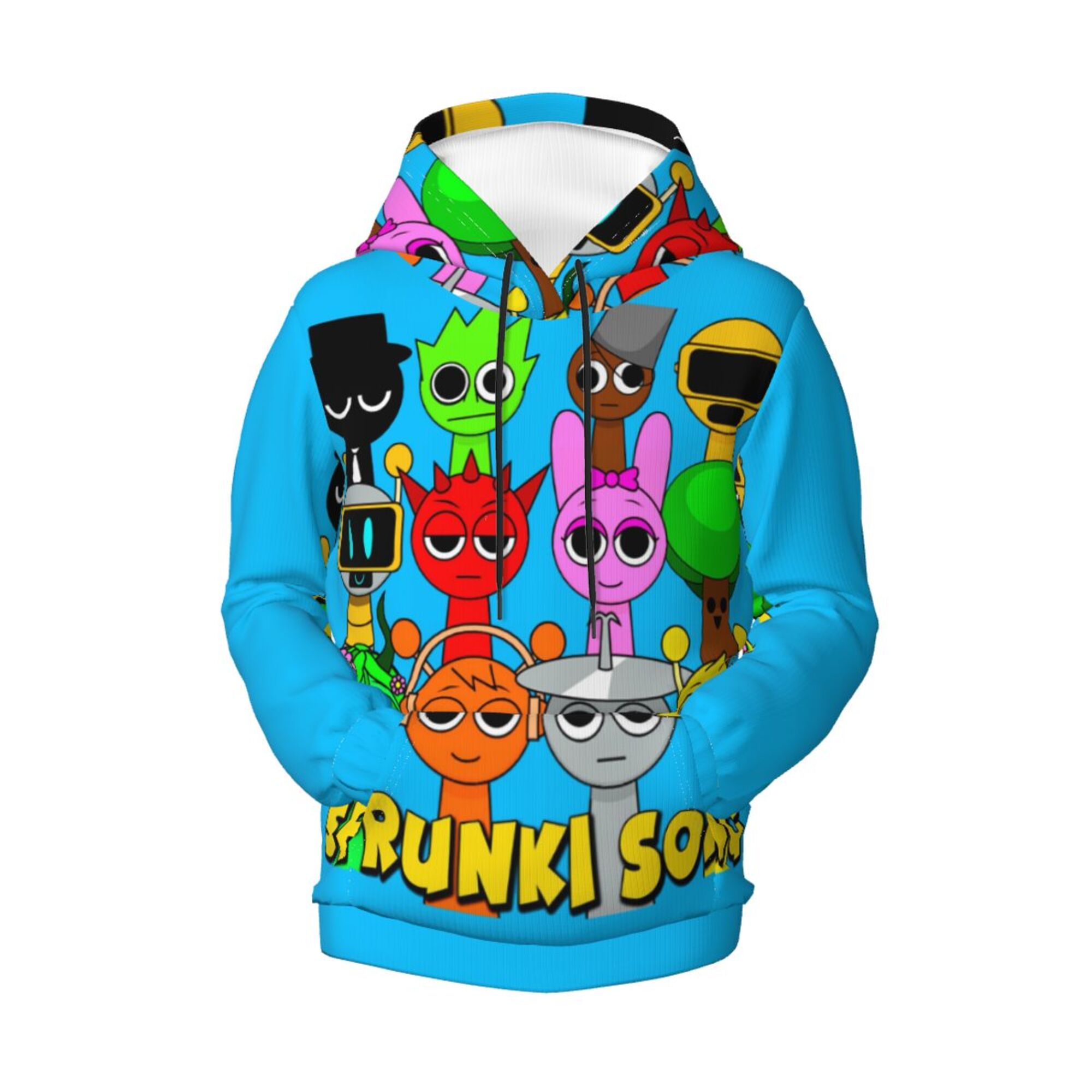 Kids Sprun-ki Hoodie 3D Printed Fashion Novelty Pullover Sweatshirt ...