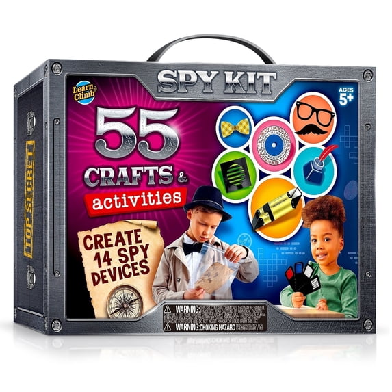 Learn and Climb, Kids Spy Kit, 15 Missions and 14 Detective Gadgets ...