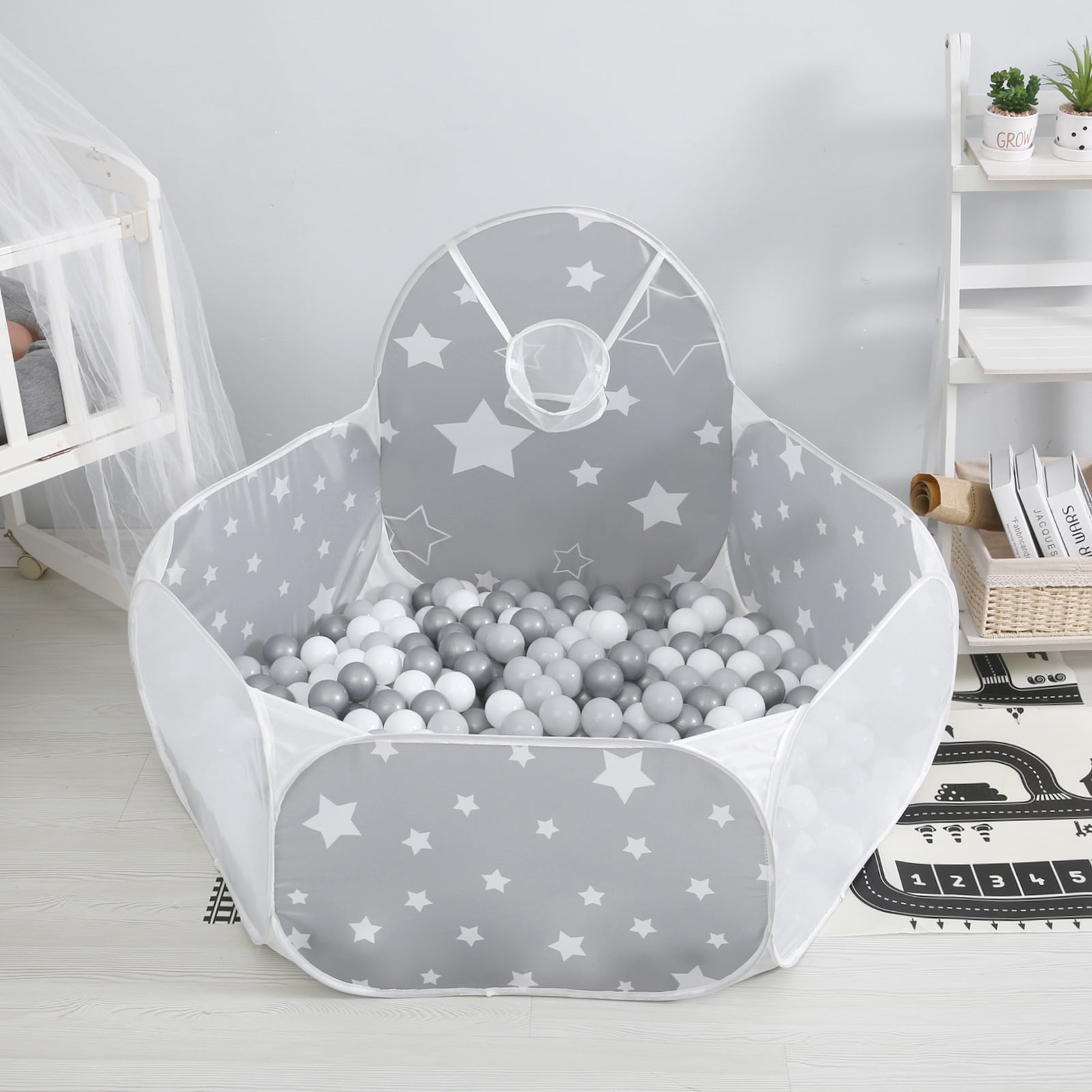 Kids Star Ball Pit Large Pop Up Childrens Ball Pits Tent for Toddlers ...