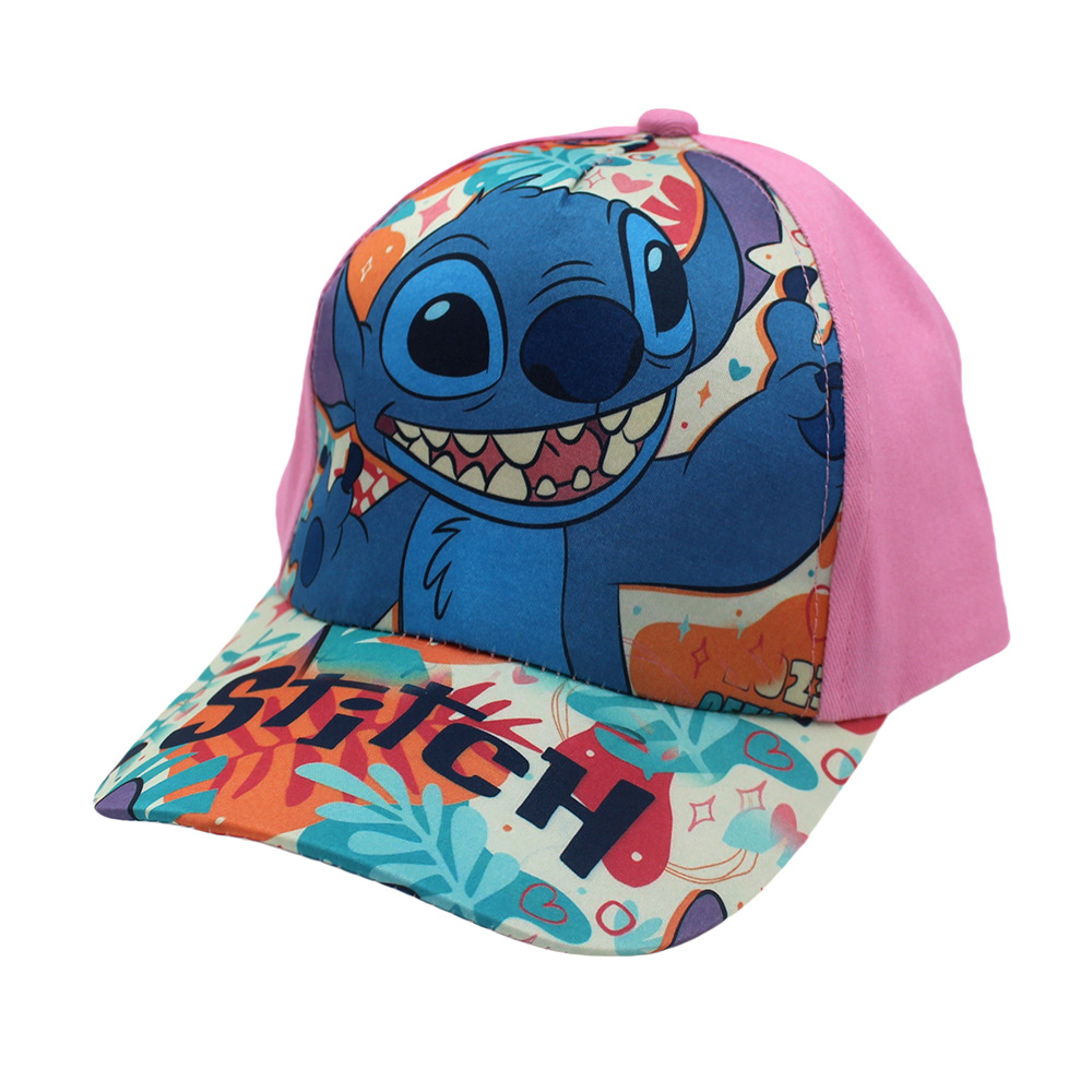Kids Stitch Baseball Hat Girls Boys Cap Adjustable 3D Printed Caps Sun ...