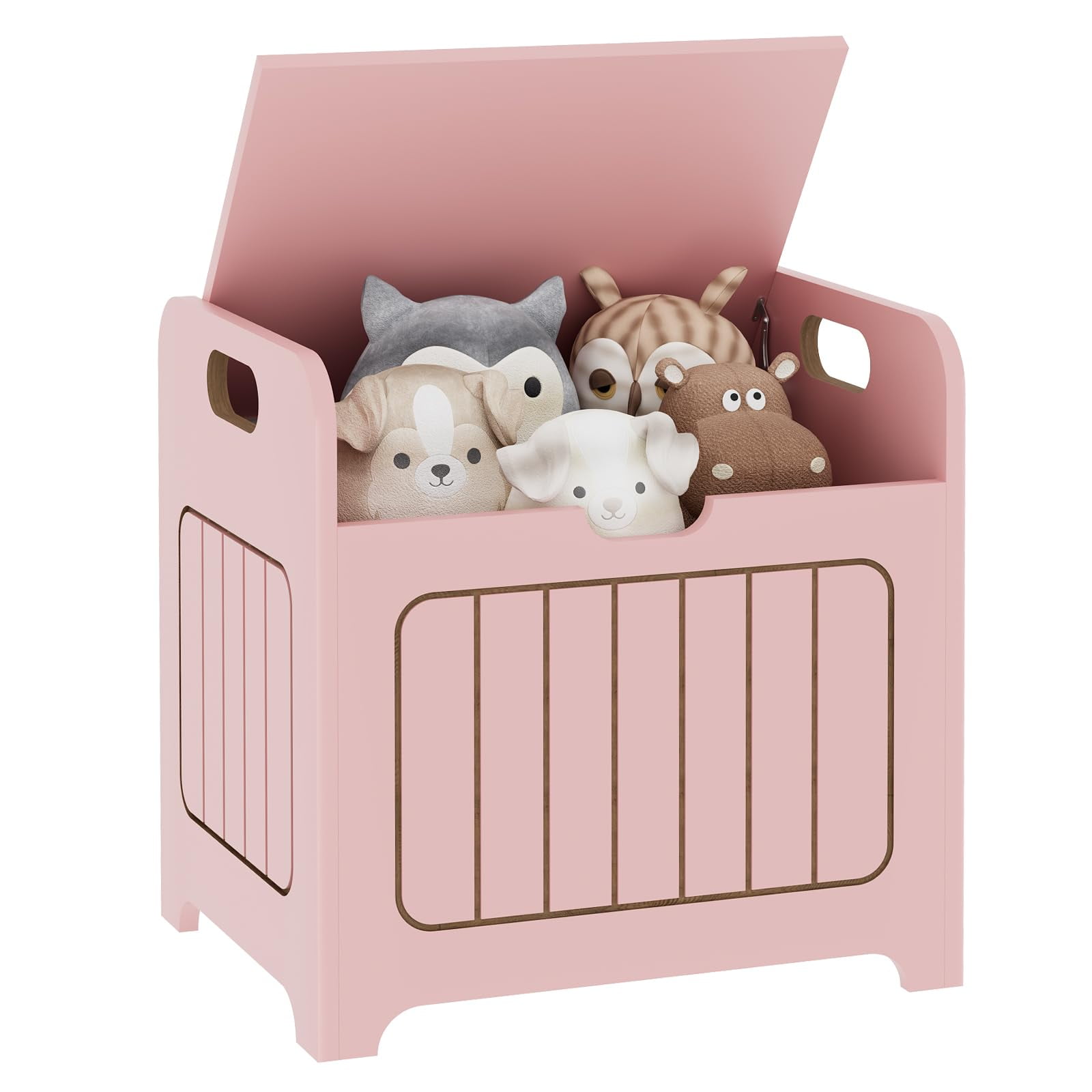 Kids Storage Chests & Trunks, Pink Toy Storage Box, Small Cube Storage ...