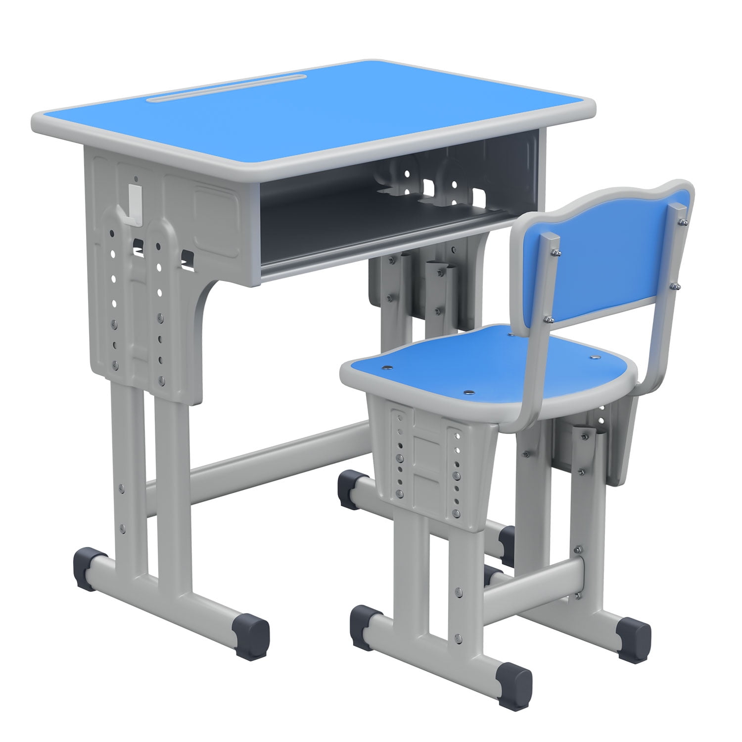 Kids Study Desk and Chair Set, Yinleader Children School Study Drawing ...
