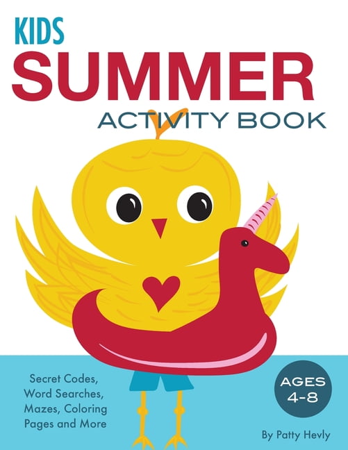 Kids Summer Activity Book, (Paperback) - Walmart.com