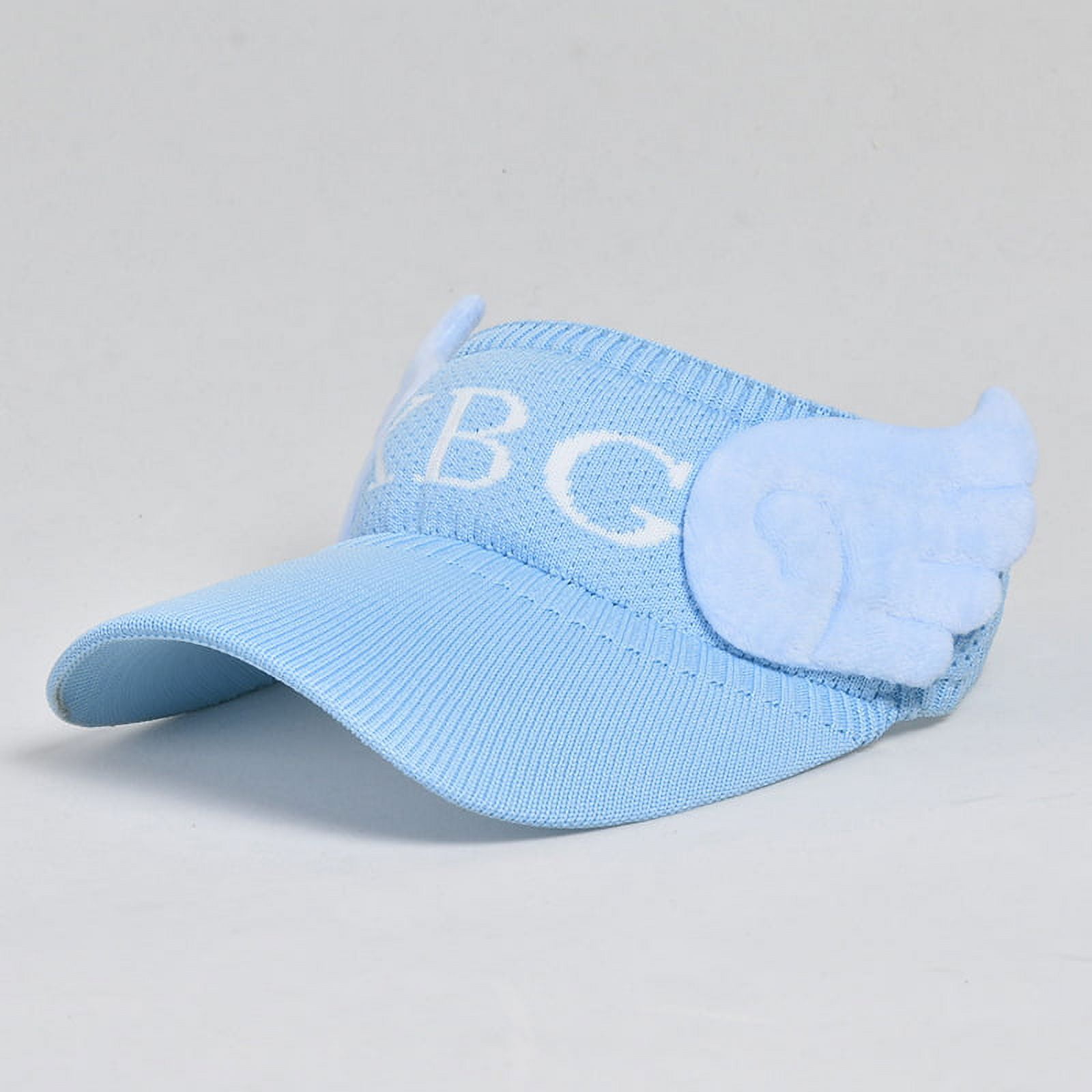 Kids Summer Sun Visor，Cute Kids 360 Rotating Visor Cap Adjustable Empty ...